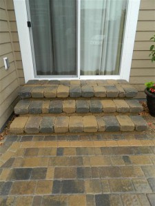 Brick and Block stairs | Devine Design Hardscapes