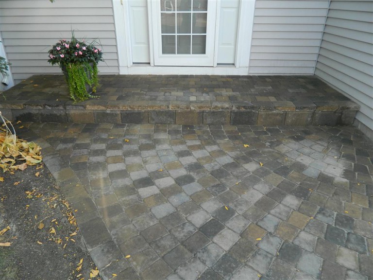 Brick and Block stairs | Devine Design Hardscapes