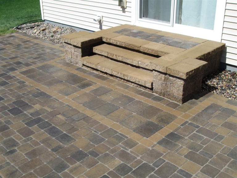 Brick and Block stairs | Devine Design Hardscapes