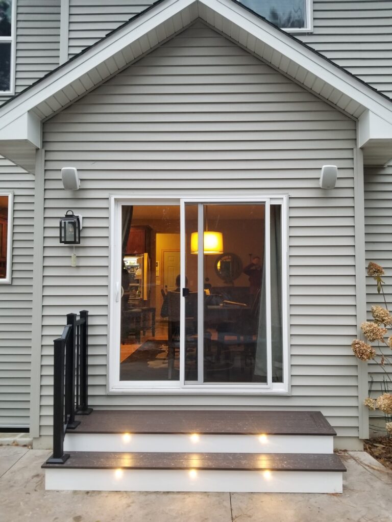 Composite Pre-Built Steps for the Front & Back Door