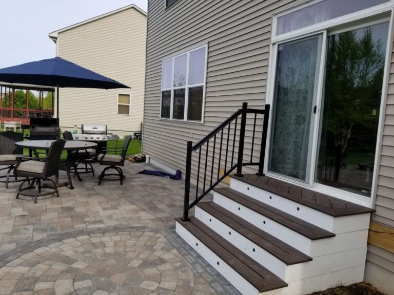 Composite Pre-Built Steps for the Front & Back Door