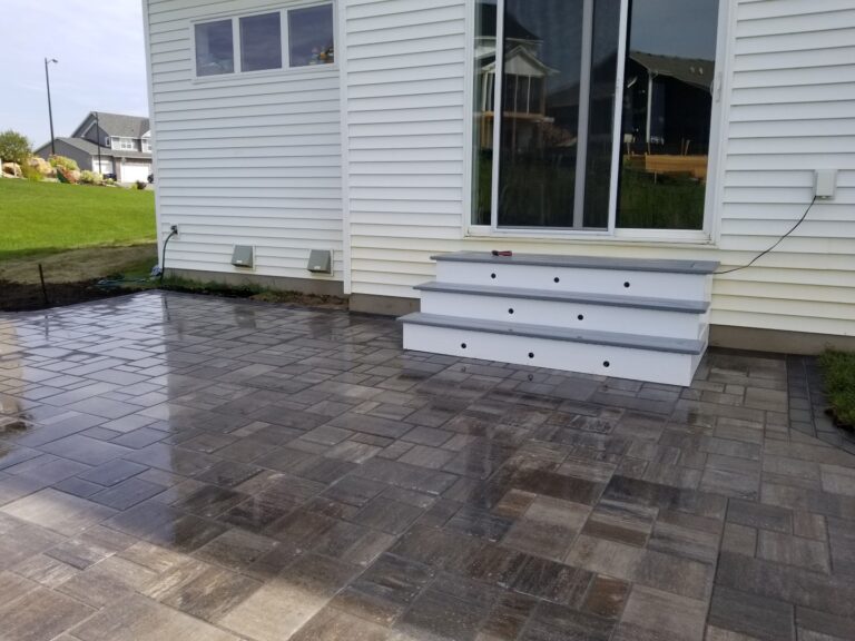 Composite Pre-Built Steps for the Front & Back Door