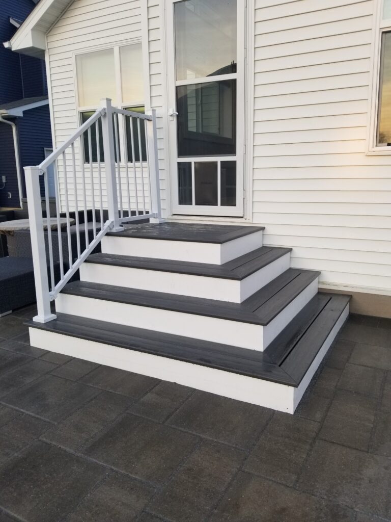 Composite Pre-Built Steps for the Front & Back Door