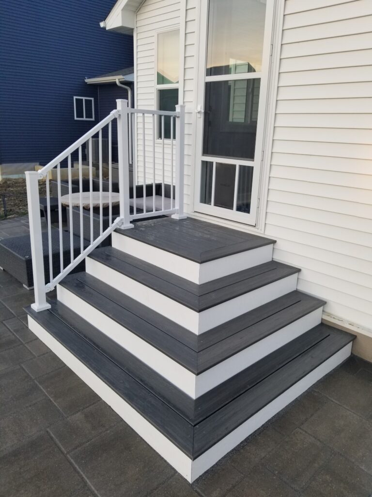 Composite Pre-Built Steps for the Front & Back Door