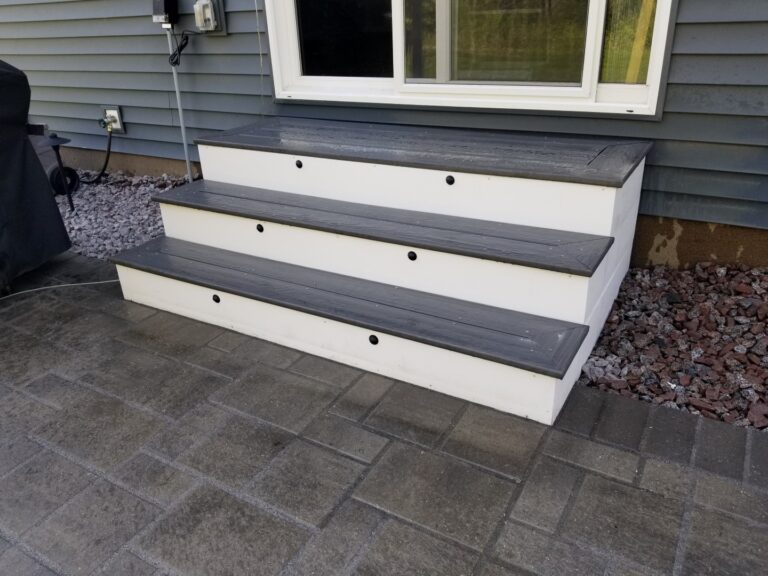 Composite Pre-Built Steps for the Front & Back Door