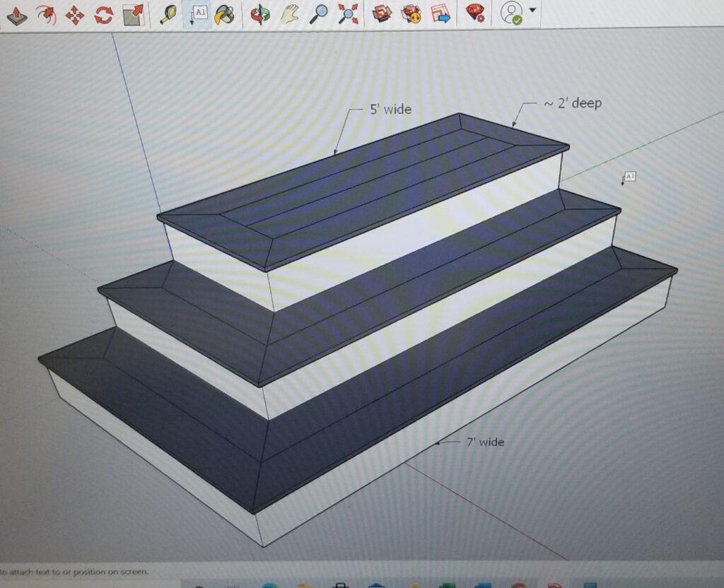 Composite Pre-Built Steps for the Front & Back Door