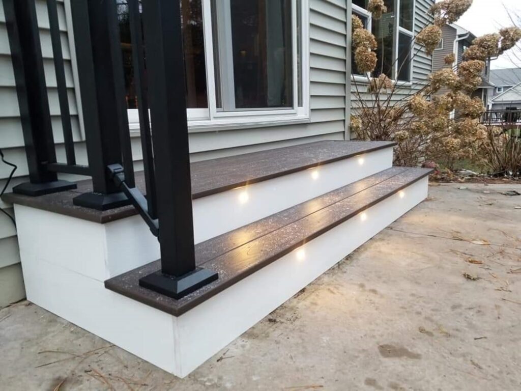 Composite Pre-Built Steps for the Front & Back Door
